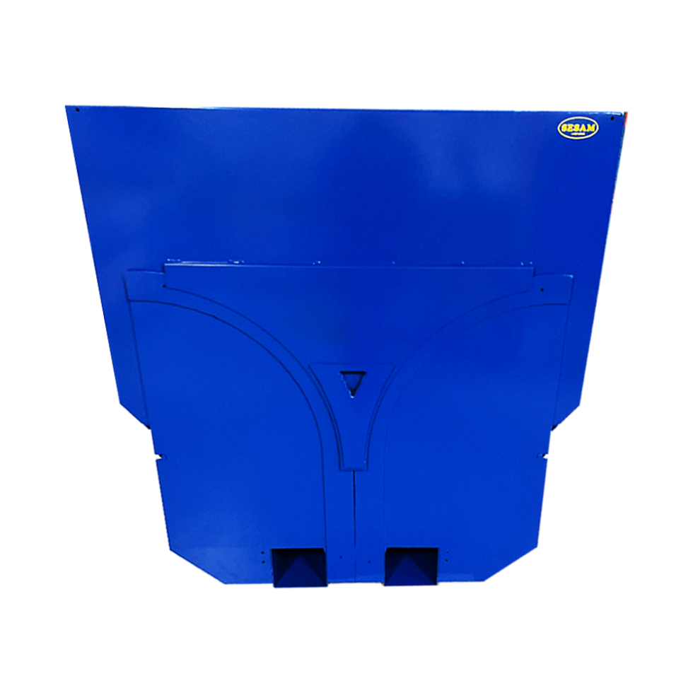Bottom-emptying container for a safe & efficient workplace